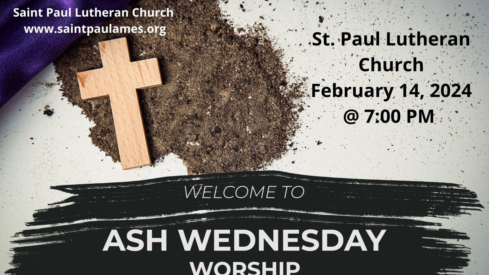 Ash Wednesday 2-14-24 - St. Paul Lutheran Church and Preschool